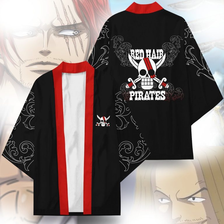One Piece Red Hair Pirates Kimono